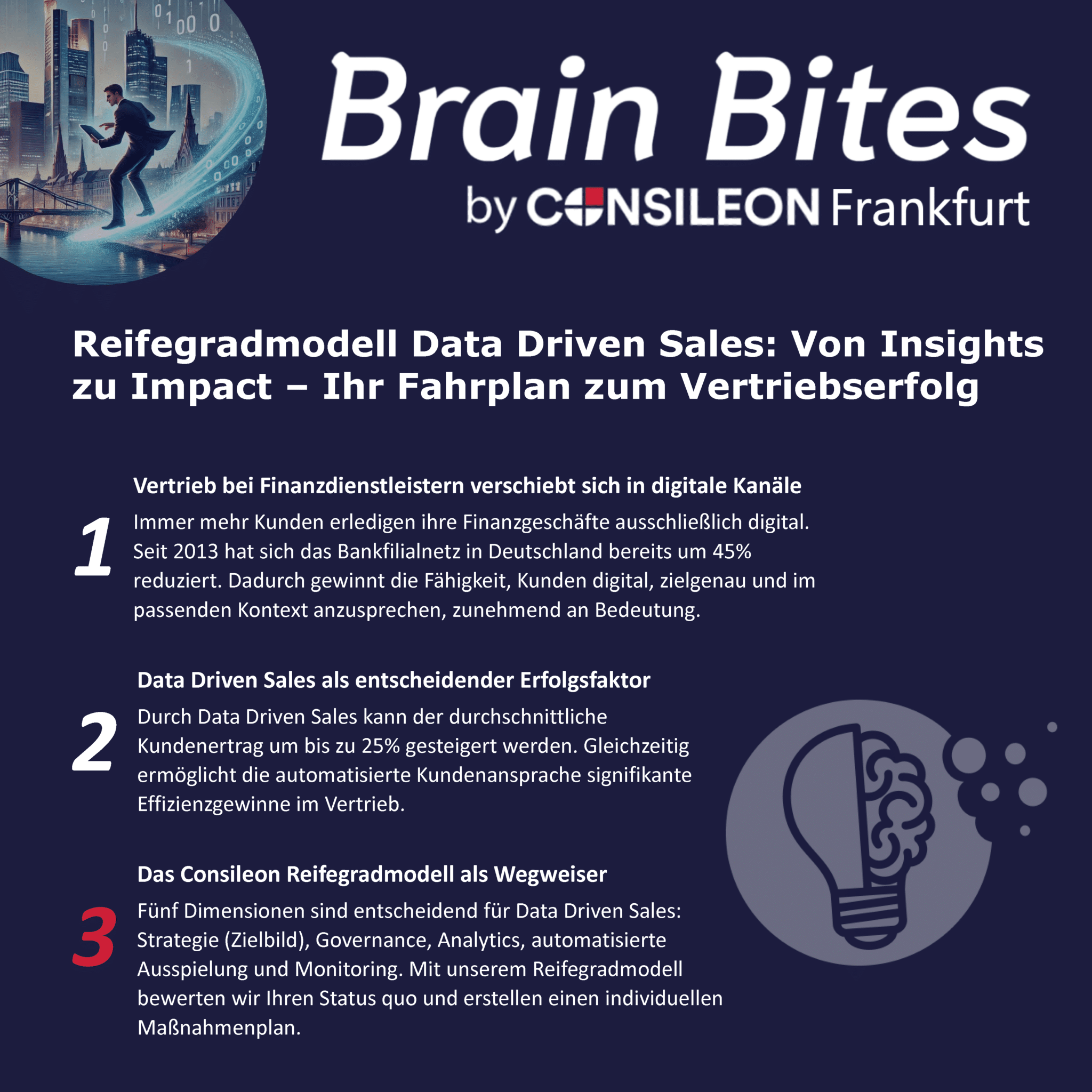 Data Driven Sales - Consileon Business Consultancy GmbH | Management- und IT-Beratung